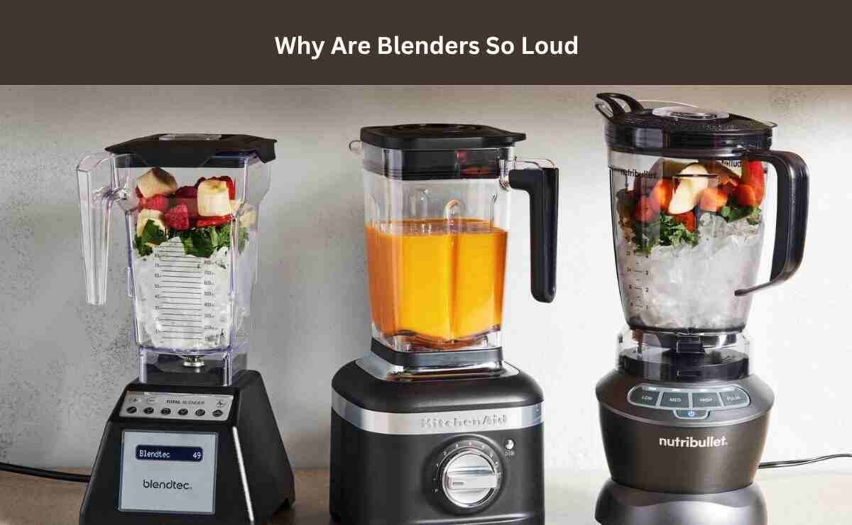 13 Reasons Why Are Blenders So Loud? Tips To Lessen The Noise